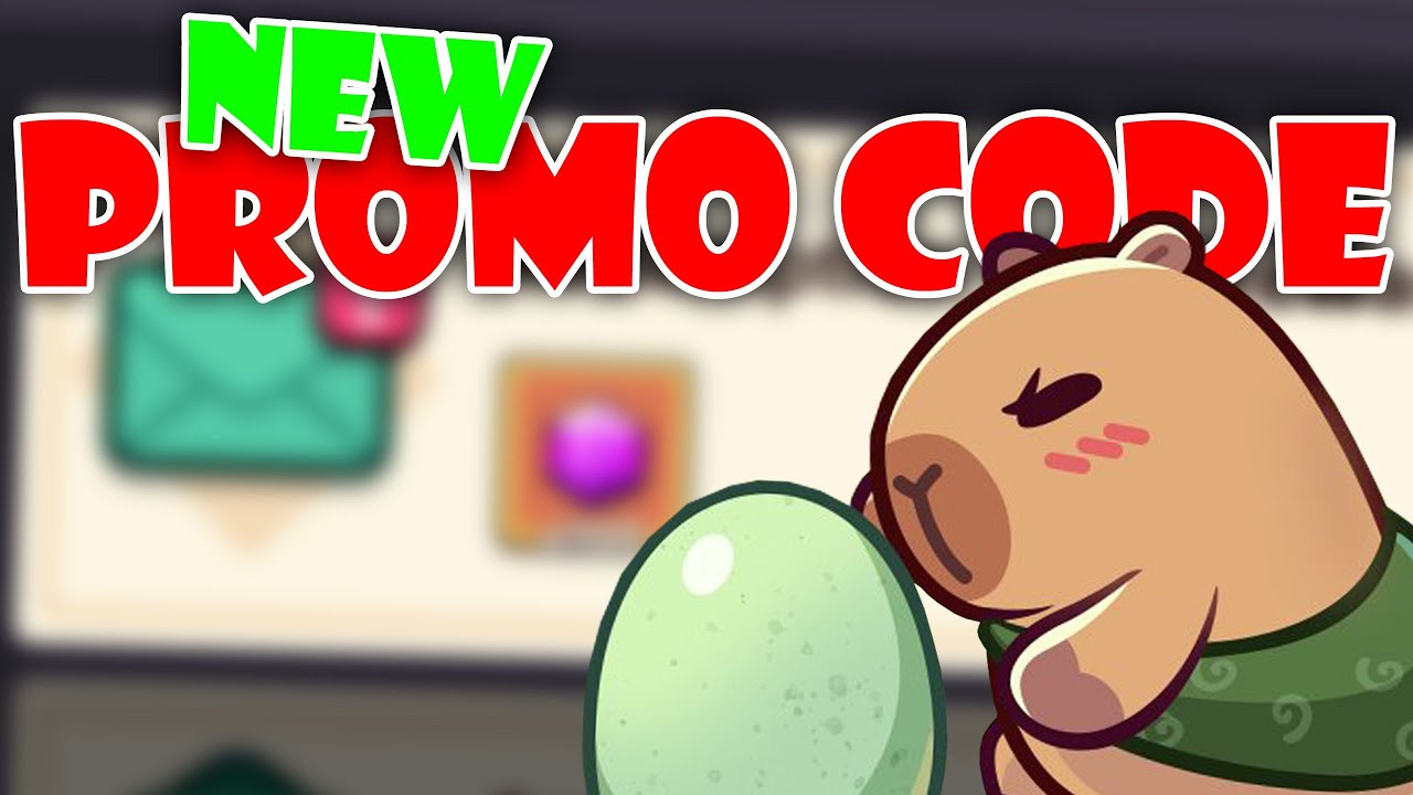 Capybara Go NEW PROMO CODE (March 20th) - GET FREE GEMS - YouTube