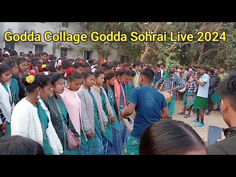 Godda Collage Godda Sohrai 2024 Dinesh Hembram is live - YouTube
