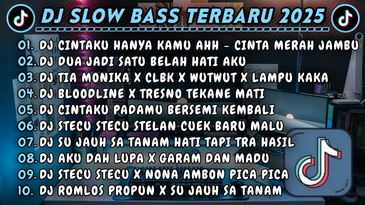DJ SLOWBASS TERBARU 2025 || DJ CINTAKU HANYA KAMU AHH || DJ DUA JADI ...