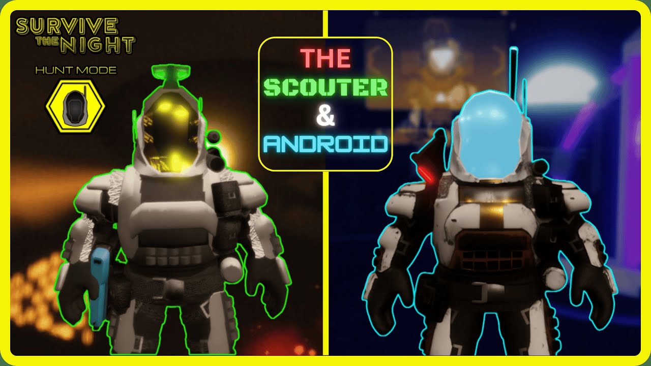 [STN] - SCOUTER & ANDROID - Roblox Survive The Night: H.U.N.T. Mode ...