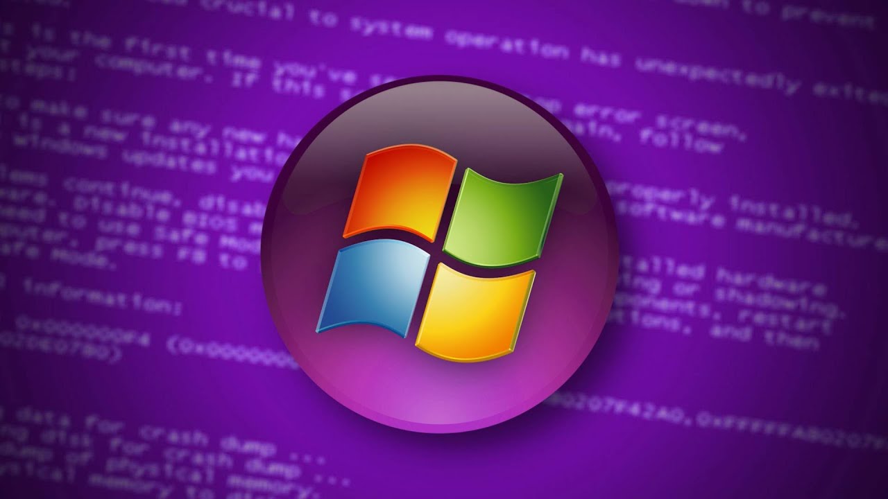 Windows Vienna Pink Screen of Death - YouTube