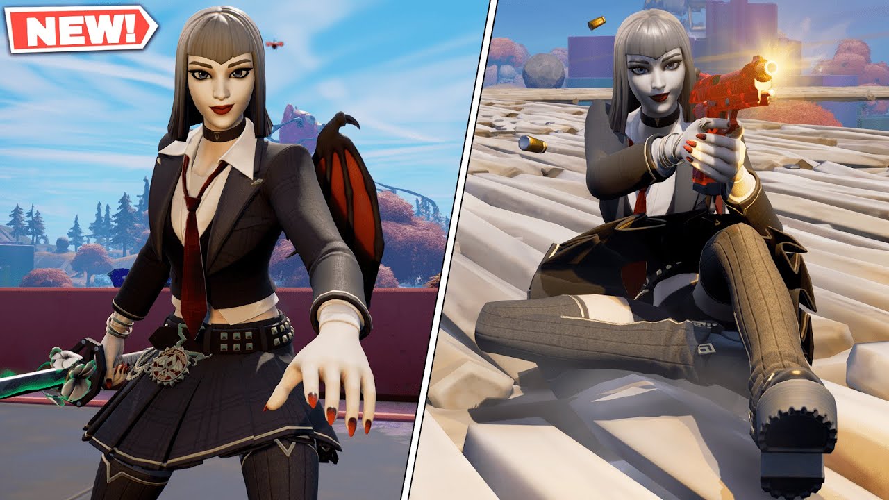 *NEW* Saint Academy Quest Pack (Vivica Saint Skin) Gameplay ! Fortnitemares 2022 Outfit - YouTube
