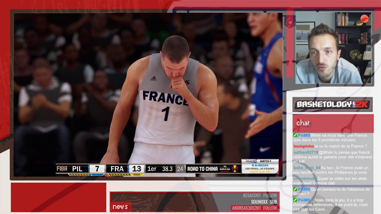 Soirée Twitch FIBA NBA 2K17 : Road To China #3 - YouTube