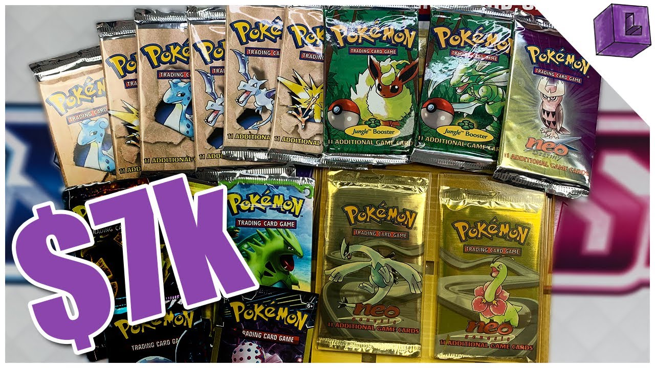 WHY DO WE DO THIS? Opening $7,000 Of Vintage Pokemon Packs! - YouTube