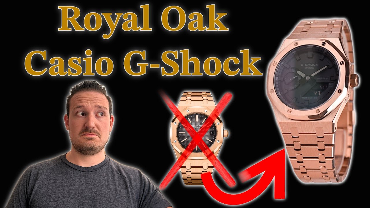 Review: Casio G-Shock im Royal Oak Style! Blender oder Cool? - YouTube