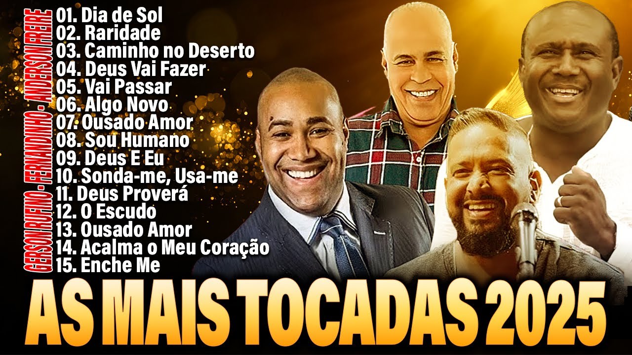 AS MAIS TOCADAS 2025 - 50 LOUVORES PARA ENCHER A SUA CASA COM A ...