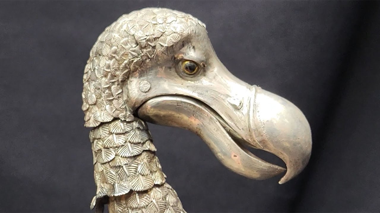 Dodo: the return, sterling silver sculpture | v119 - YouTube