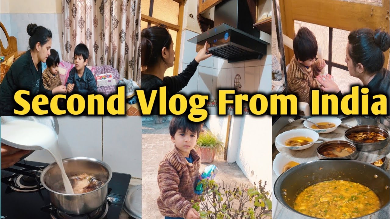 Second Vlog From India || Indian Mom Vlogs - YouTube