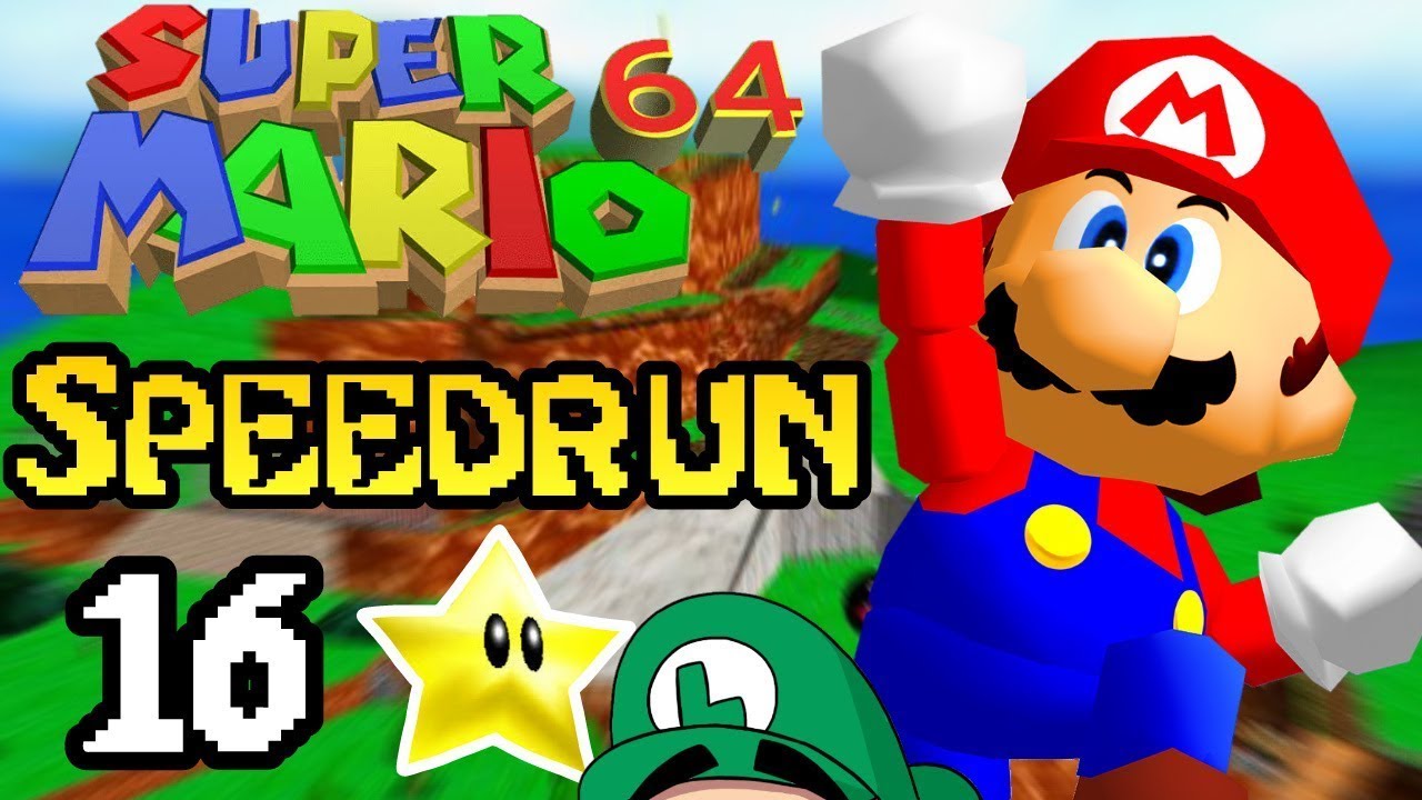 SM64 16 Stars Speedrun in 19:56 - YouTube