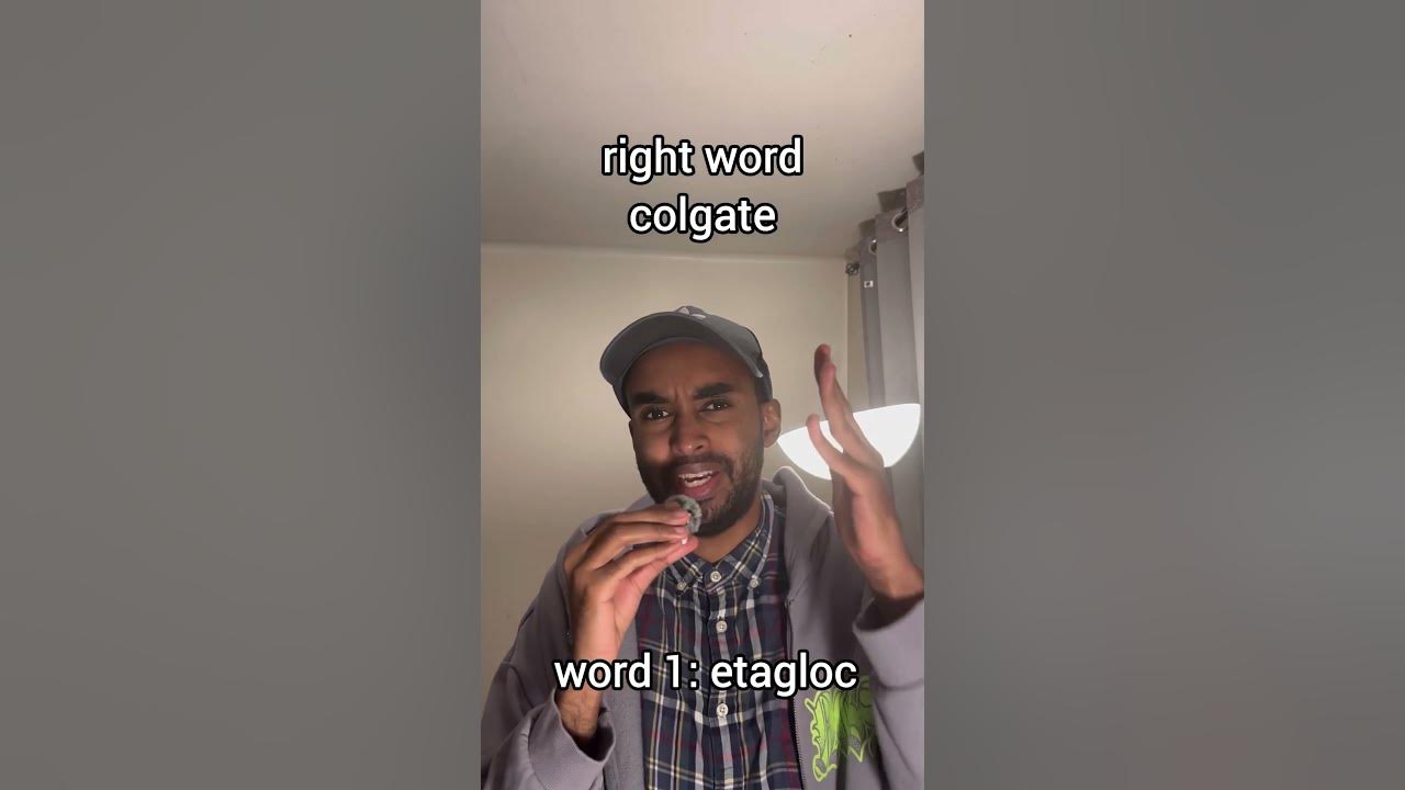 What is these 3 words backwards - YouTube