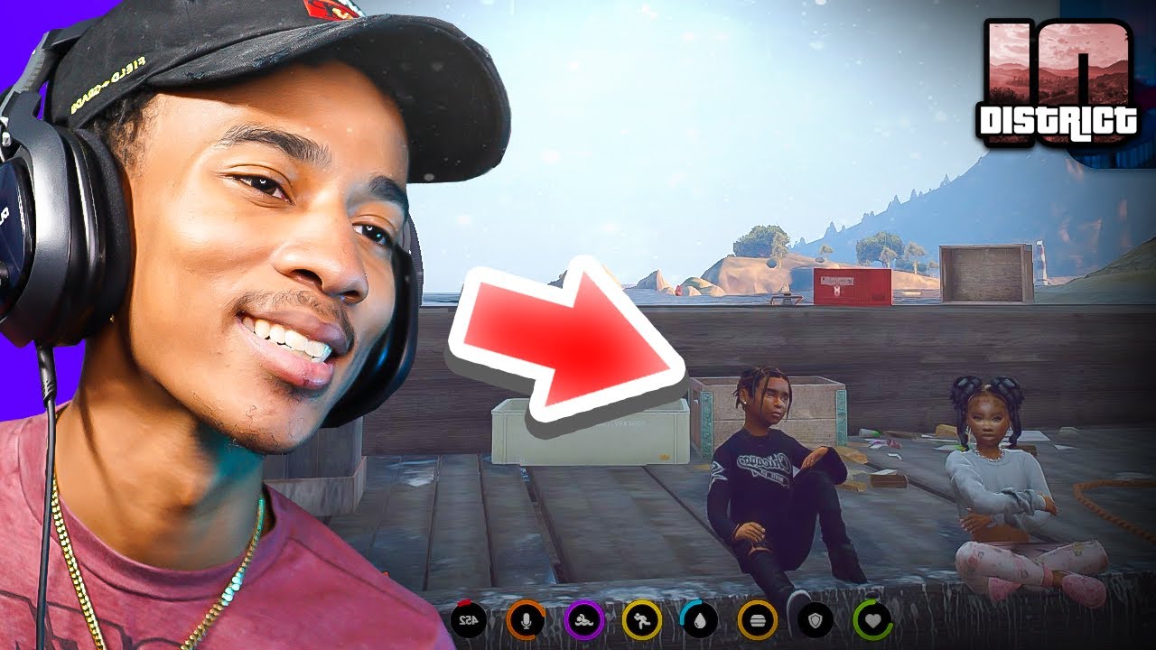 Lil Mack Takes His Girlfriend On A Date In District 10 | GTA RP D10 ...