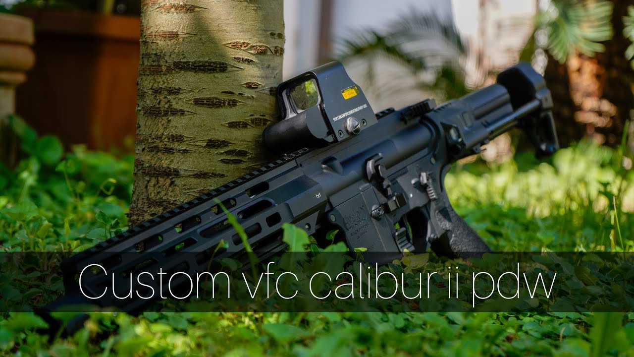 Custom Vfc Calibur II pdw - YouTube