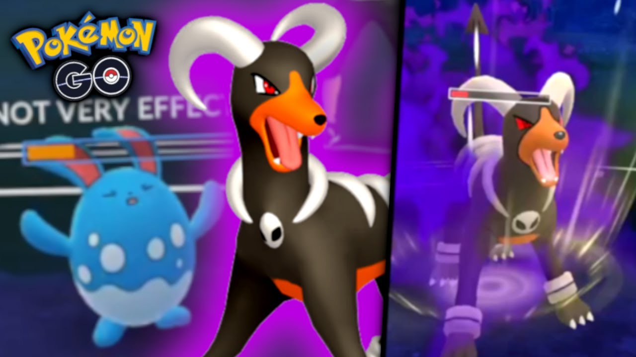 Shadow HOUNDOOM is a MONSTER! 5-0 in Halloween Cup! Pokémon Go Battle ...