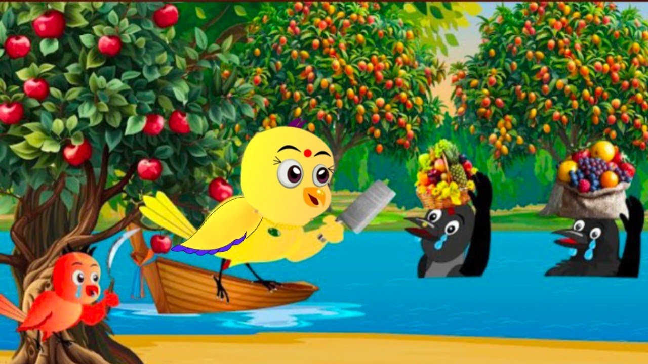 गरीब की ईद।Maa Chidiya ki kahani kartun।Tuntuni Chidiya Wala Cartoon ...