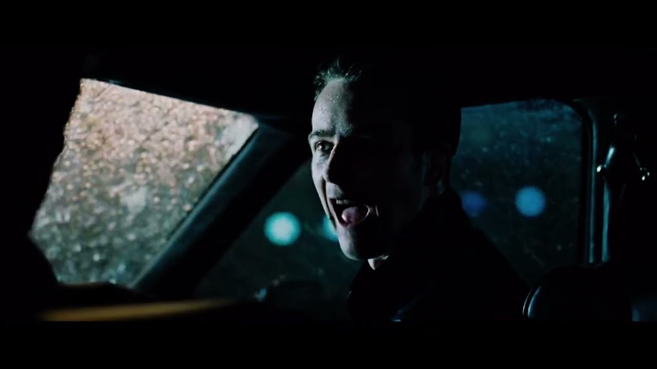 FIGHT CLUB CAR SCENE - YouTube