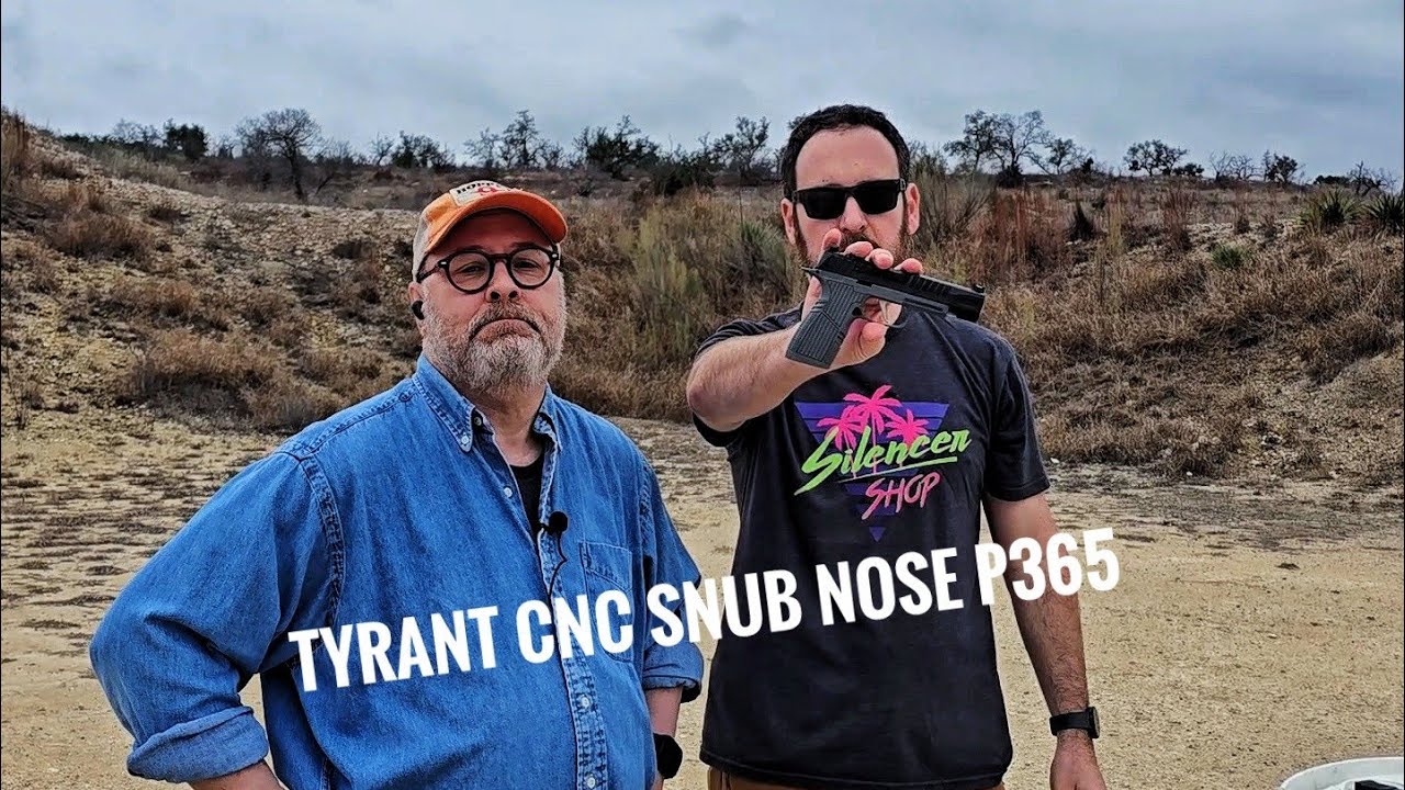 Tyrant CNC Snub Nose P365 Grip Module - YouTube