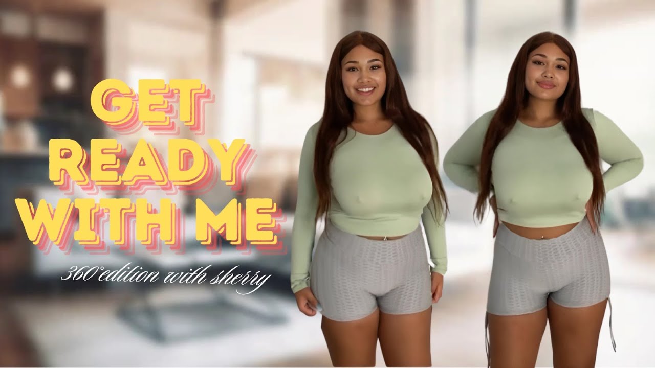 360° Transparent Try-On Haul | Get Ready With Sherry - YouTube