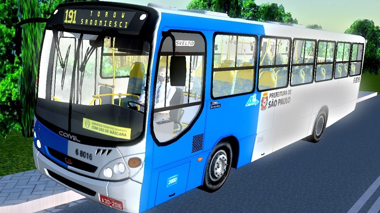 🟢[Proton Bus Simulator] Svelto 2000 MB OF-1418 | Mapa Podmiejska - YouTube