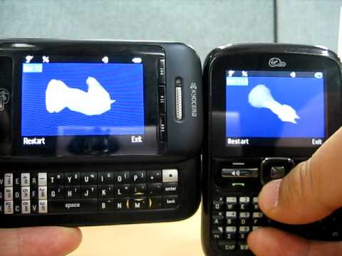 Kyocera loft vs x-tc (Java performance) - YouTube