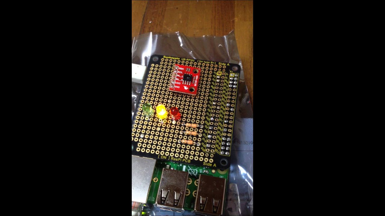 ラズベリーPi + mruby で動作確認 - YouTube