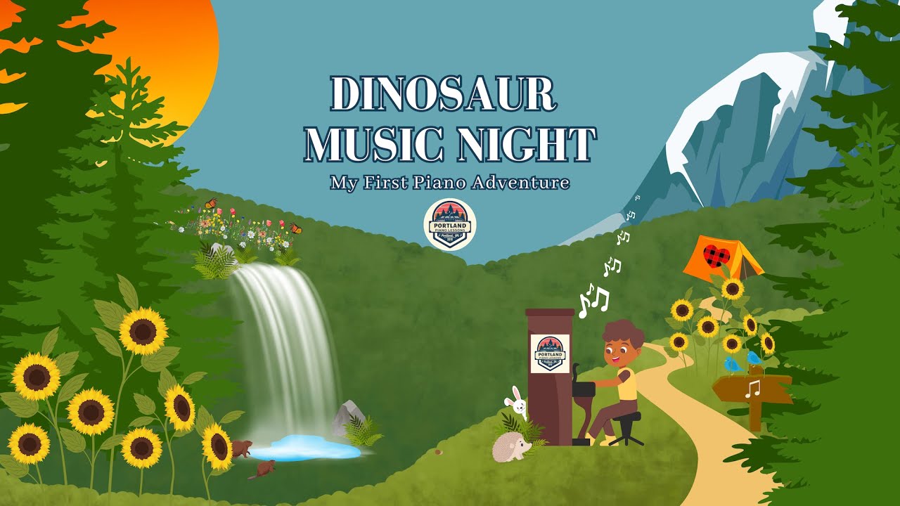 Dinosaur Music Night with Portland Piano Lessons - YouTube