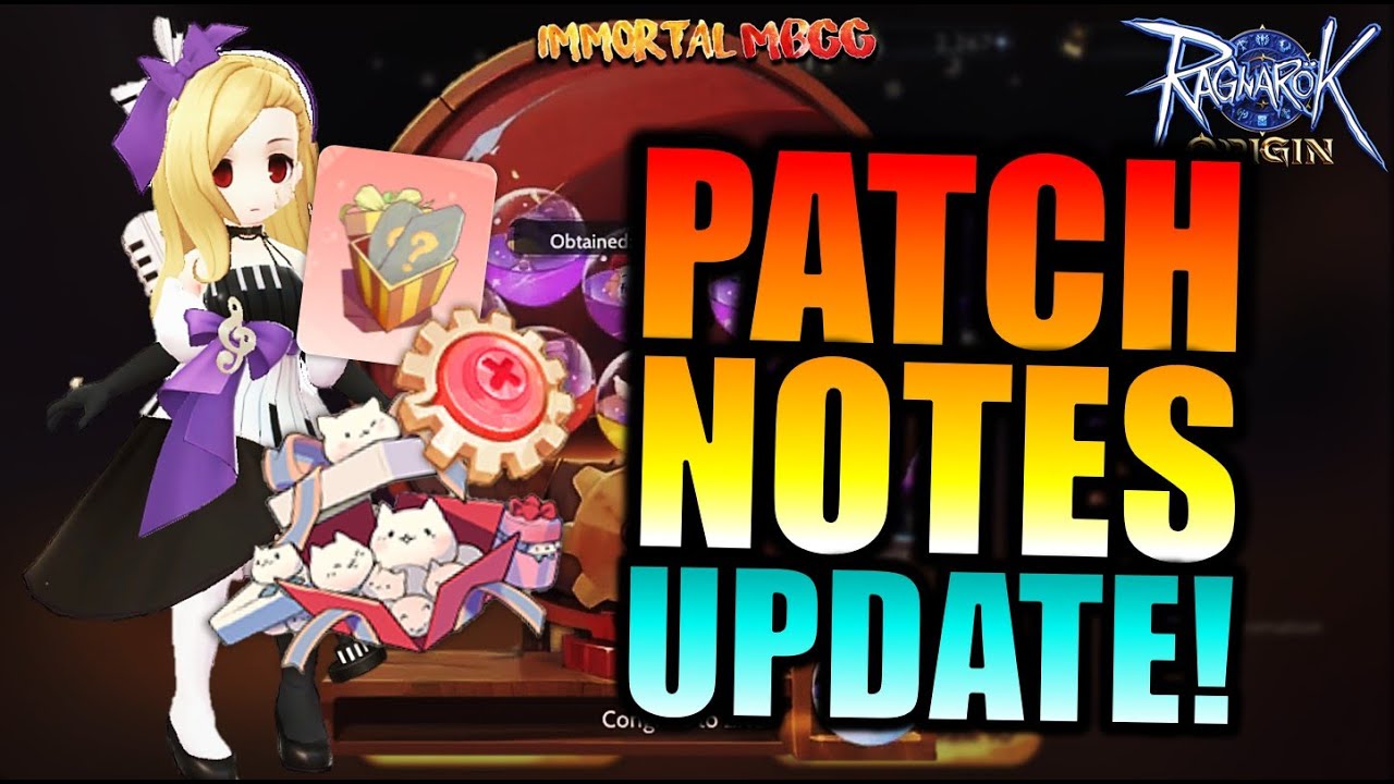 JANUARY PATCH NOTES UPDATE!! - RAGNAROK ORIGIN - YouTube