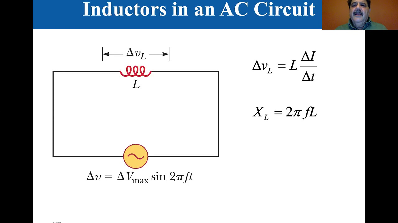 College Physics Lectures, Capacitors and Inductors in an AC Circuit ...