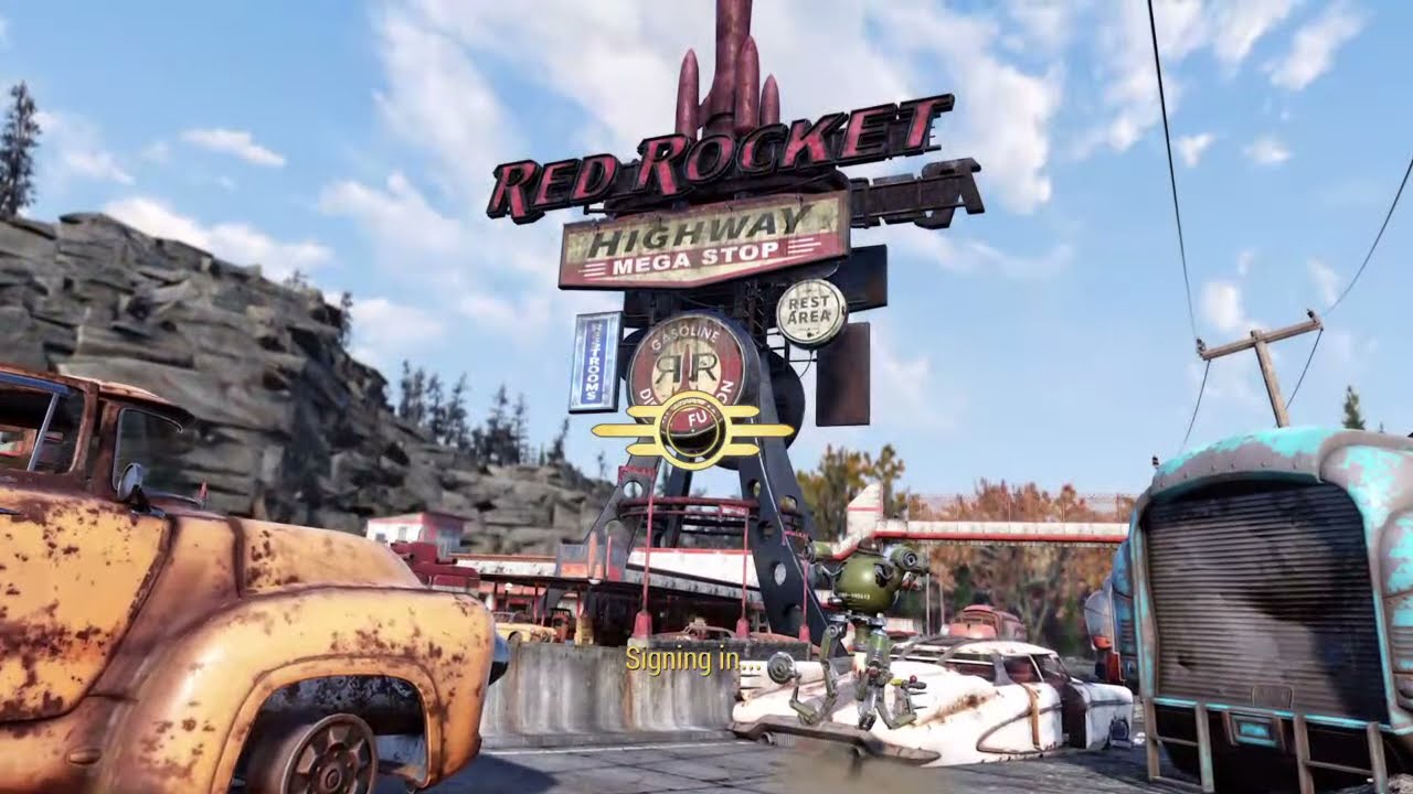Where to find fo76 white springs bunker key card - YouTube