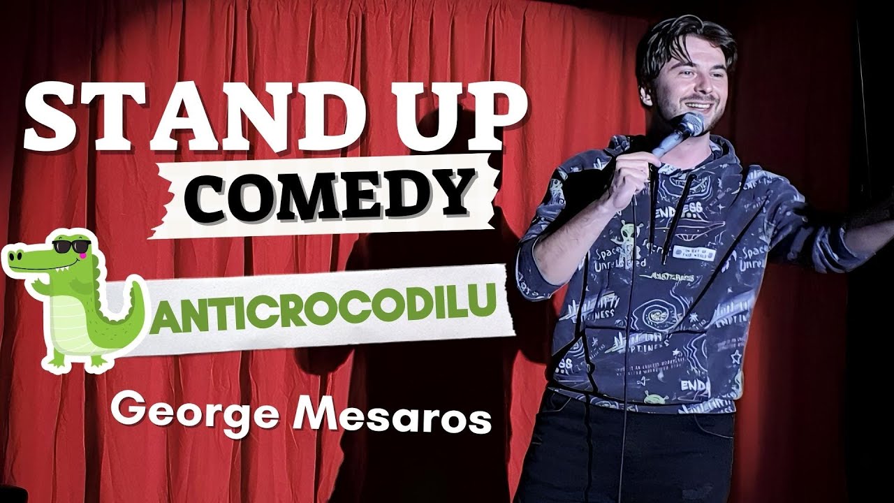 George Mesaros | Stand-up Comedy | Anticrocodilu - YouTube