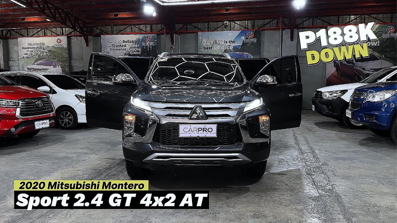 2020 Mitsubishi Montero Sport 2 4 GT 4x2 AT Video Demo - YouTube