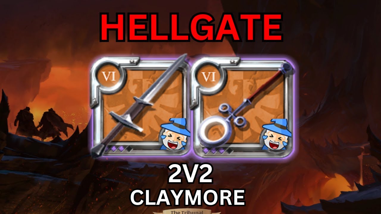 ALBION ONLINE | 2V2 HELLGATES | CLAYMORE #11 - YouTube