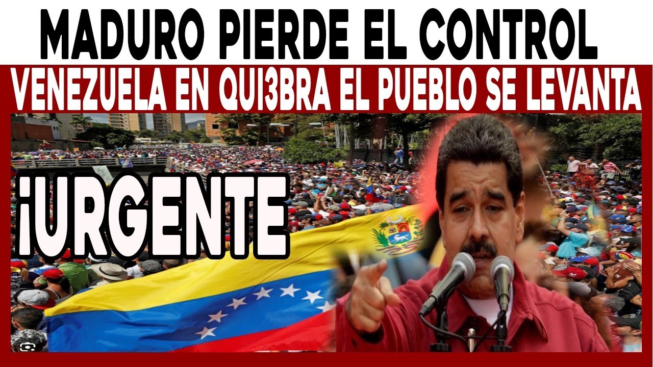 ALERTA MADURO PIERDE EL CONTROL - YouTube