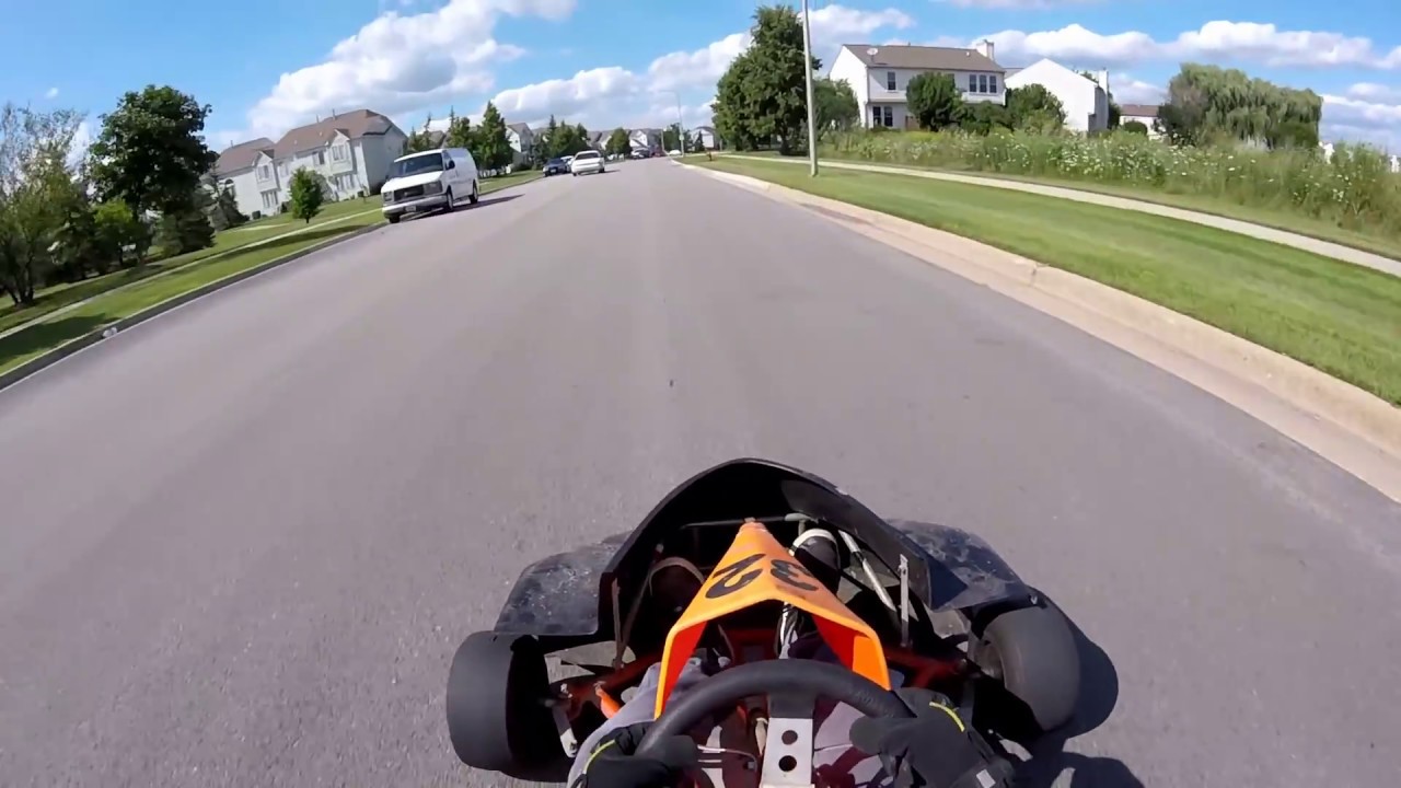 The 200cc Go Kart! | New Project | Police Encounter?! - YouTube