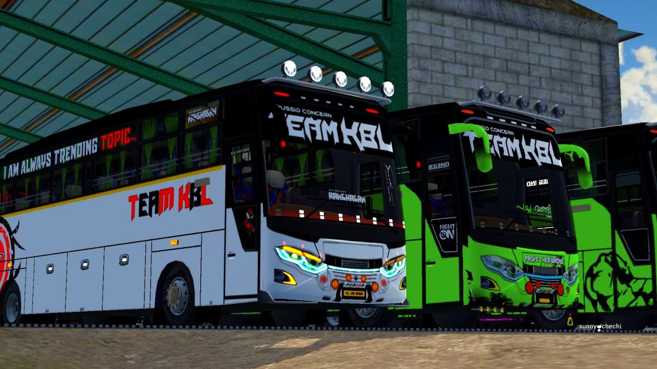 TOURIST BUSES BUSSID MULTI VIDEOS😍😍 || TEAM KBL || BUSSID - YouTube