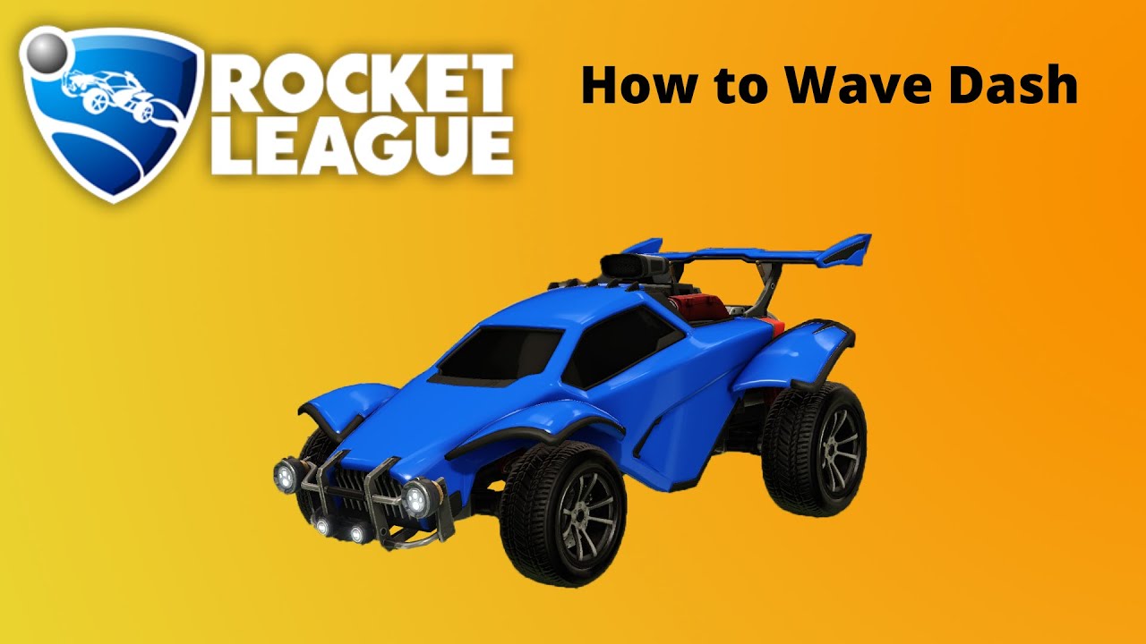 How to Wave Dash (Rocket League for beginners ) - YouTube