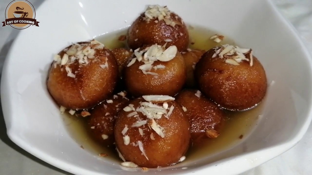 Gulab Jaman Fast & Easy Recipe by The Art of Cooking - YouTube