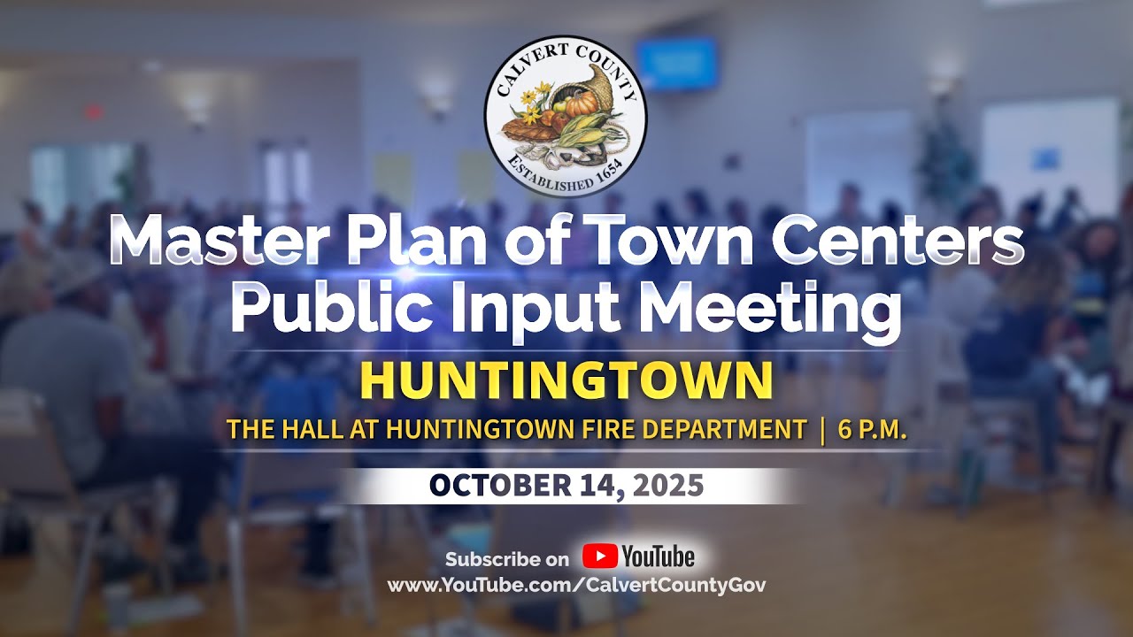 Huntingtown Town Center Public Informational Meeting 6 p m at The Hall ...