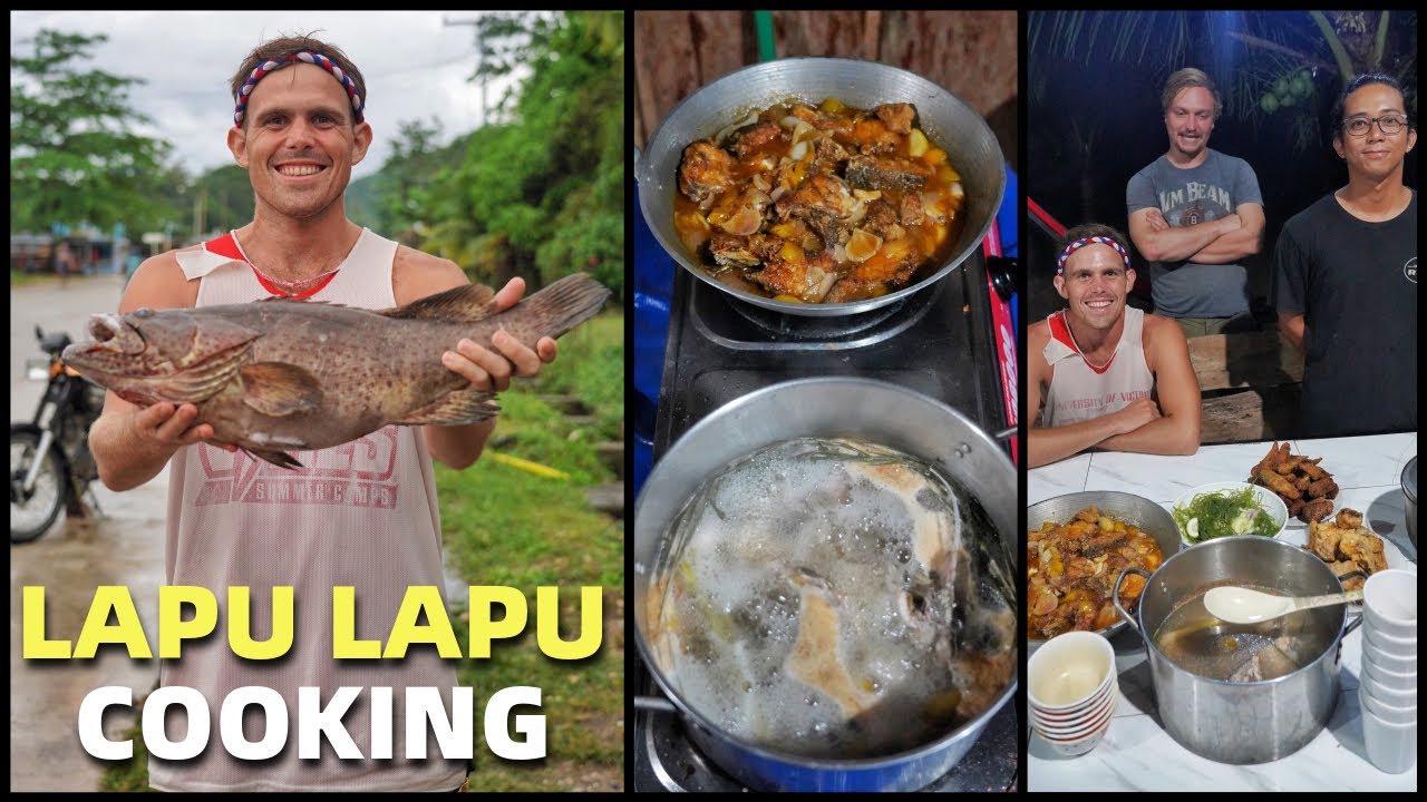 FILIPINO COOKING LAPU LAPU - Best Sweet And Sour Fish Recipe! (Food ...