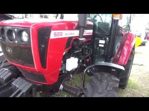 Belarus 622 traktor, OMÉK 2017., v170923-6-017 - YouTube