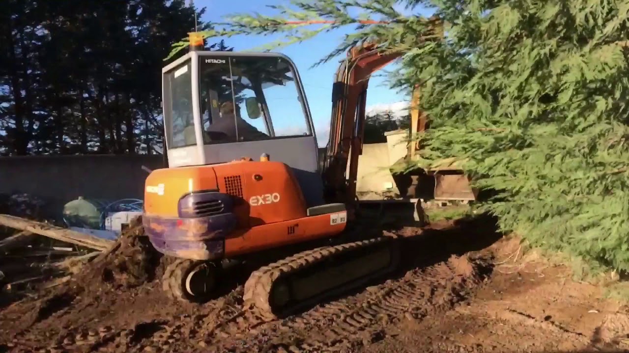 Digger work 2017. Time lapse - YouTube