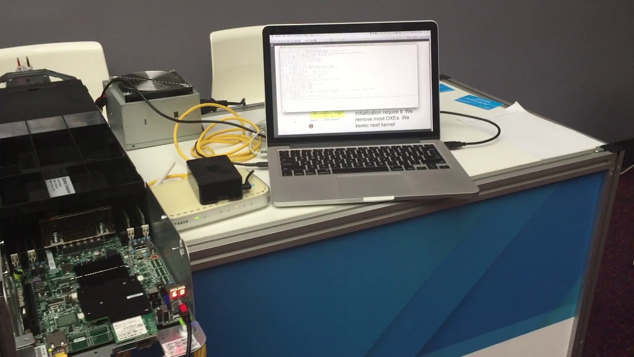 Booting an Open Compute Server with Open Software in less than 20s ...