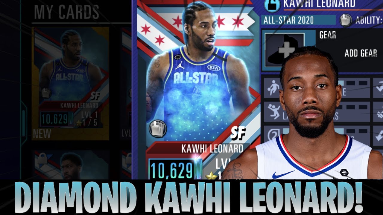I Packed DIAMOND ALL-STAR KAWHI LEONARD In NBA 2k Mobile Season 2 ...