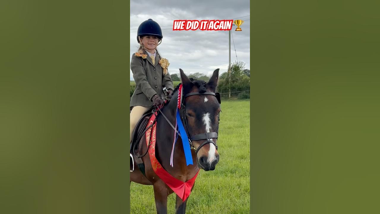 🏆WE DID IT AGAIN 🏆 so proud of Amos ️ #champions #fypシ゚viral #equestrianjourney #ella #amos ️ ...