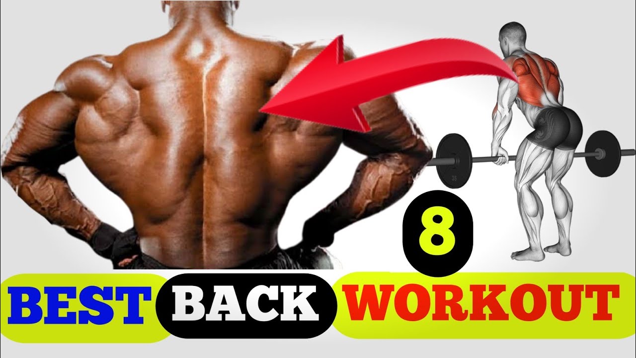 8 BEST BACK EXERCISE। HOME FITNESS | 8 Best Exercises Make The Back ...