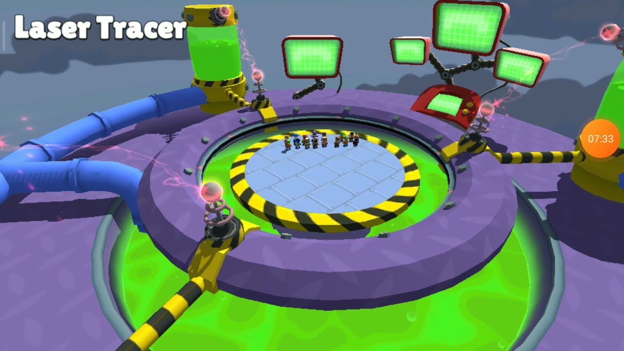 Stumble Guys laser tracer clip - YouTube