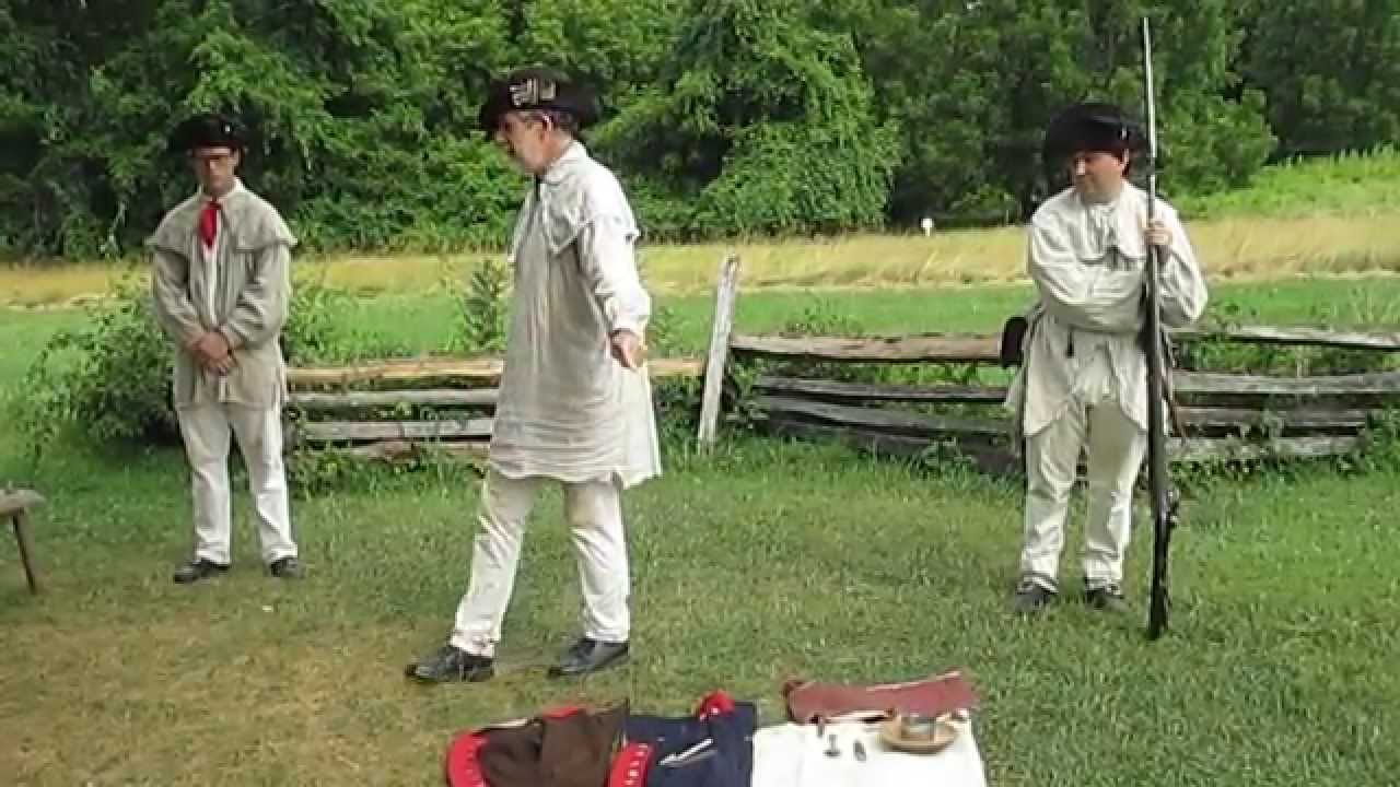Valley Forge soldier - YouTube