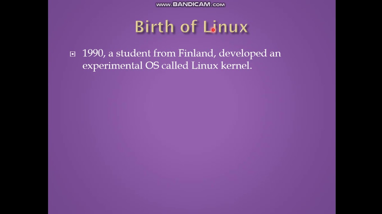 Std 9 Computer Lesson 6 Introduction To Ubuntu Linux Part 1 2 Youtube 0611