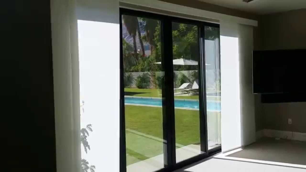 Motorized panel track - YouTube