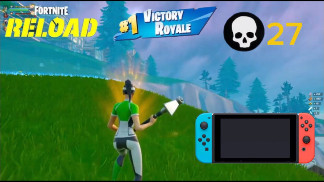 Nintendo Switch RANKED Reload Gameplay (27 Kills!) - YouTube