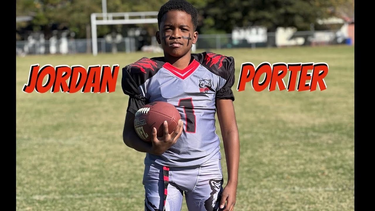 Future All American 7u football player Jordan Porter - YouTube